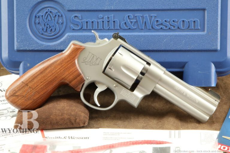 Smith & Wesson S&W 625-8 JM Jerry Miculek Edition .45 ACP 4” Revolver ...