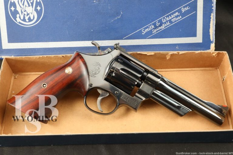 Smith & Wesson S&W Model 27 .357 mag Rare 5″ DA/SA Revolver, MFD 1960 ...