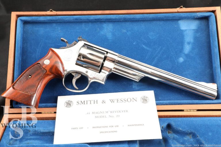 Smith & Wesson S&W Model 29-2 .44 Magnum 8 3/8″ DA/SA Revolver 1977-78 ...