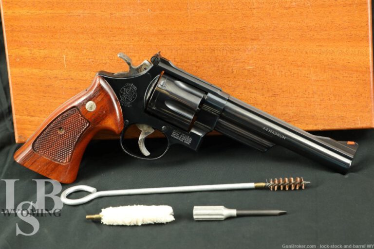 Smith & Wesson S&W Model 29-3 .44 Magnum 6″ Blue Revolver - LSB Auctions