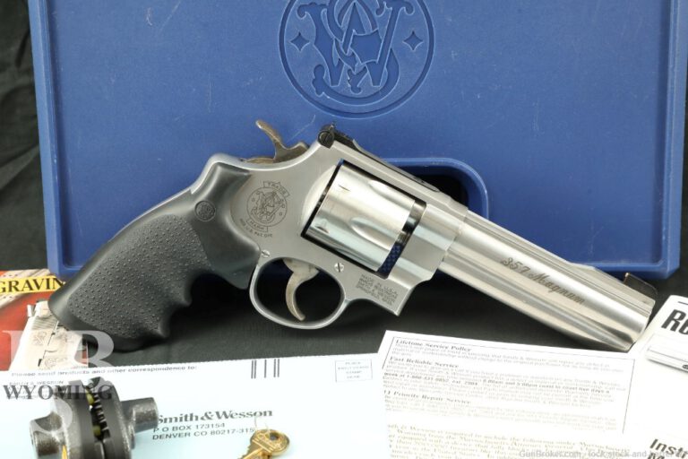 Smith & Wesson S&W Model 627-2 In .357 Magnum/.38 SPL W/ Case - LSB ...