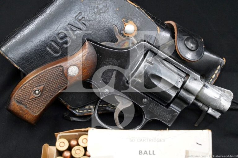 Smith & Wesson S&W Model M13 Aircrewman .38 Spl 2″ Revolver, 1954 C&R ...