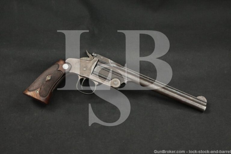 Smith & Wesson S&W Single Shot 1st Model of 1891 .22 LR 6″ Pistol C&R ...