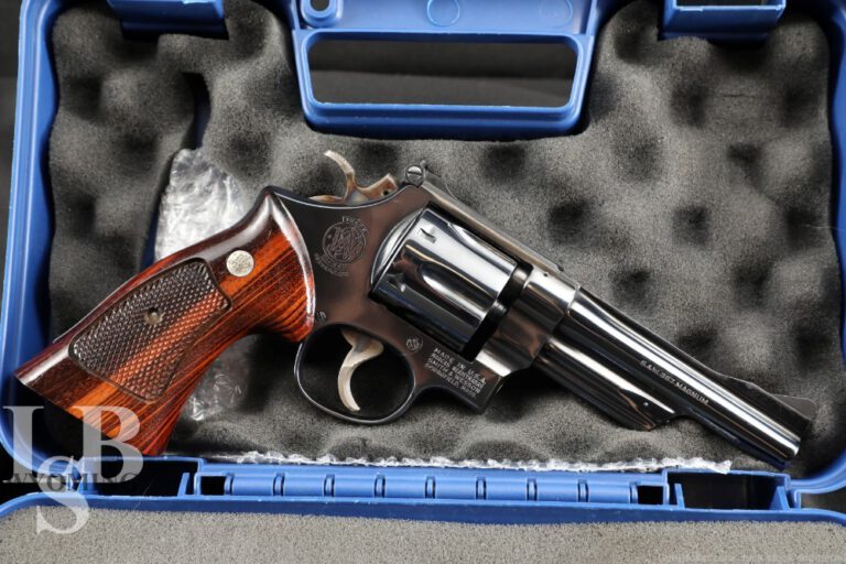 Smith and Wesson Model 27-2 357 Magnum SA/DA Revolver MFD 1969-78 - LSB ...
