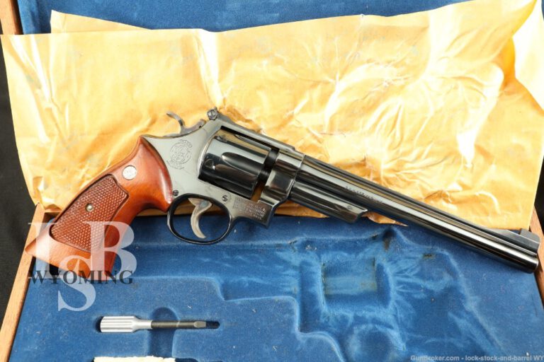 Smith and Wesson Model 27-2 357 Magnum SA/DA Revolver MFD 1977-78 - LSB ...