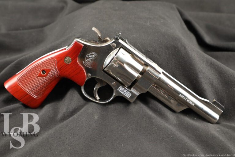 Smith and Wesson Performance Center Model 27-8 8-Shot 357 Magnum ...