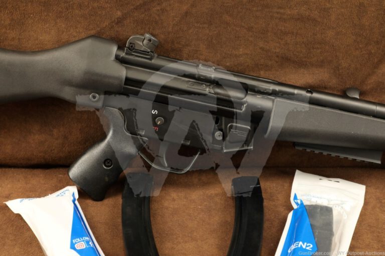 Special Weapons SW5 9mm 16″ Semi-Auto Pistol PCC Rifle, MP5 Clone w 4 ...
