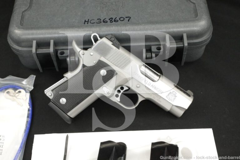 Springfield Armory Model V-10 Ultra Compact .45 ACP 3.5″ Ported 2011 ...