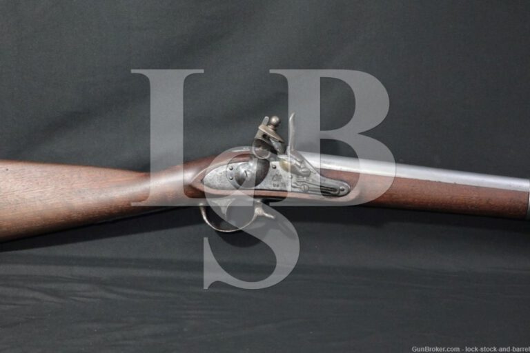 Springfield Armory US Model 1816 .69 Cal 42″ Flintlock Musket 1827 ...