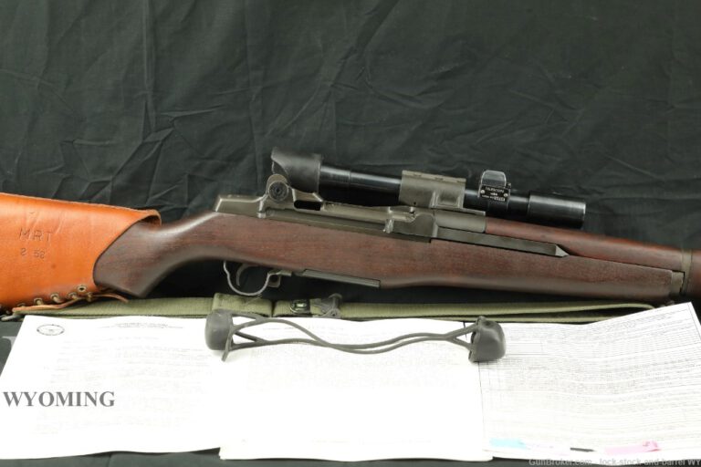 Springfield M1-D M1 Garand Sniper M84 .30-06 Semi Auto Rifle C&R 1944 ...