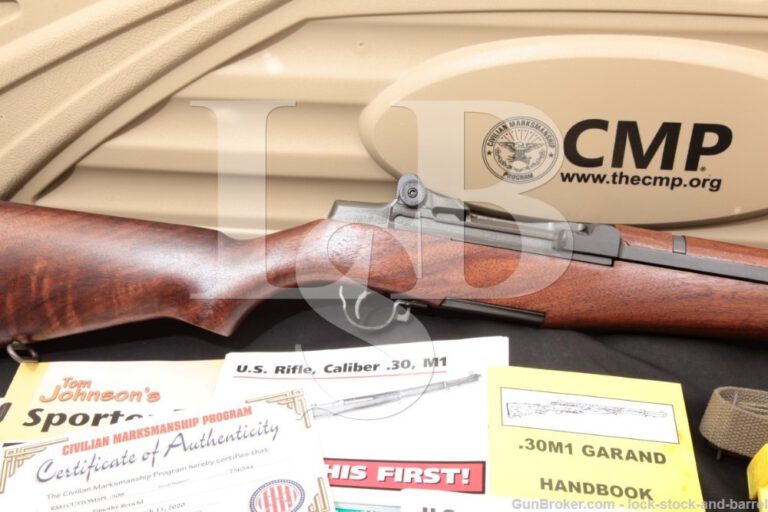 Springfield M1 Garand CMP Special 308 Semi-Automatic Rifle Case ...