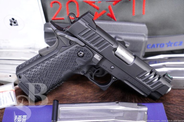 Staccato Model C2 LAPD 9mm 4″ Double-Stack 2011 Semi-Auto Pistol 2023 ...