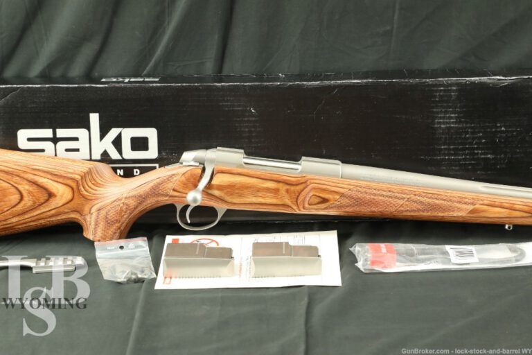 Stainless Sako 75 Model III Varmint In .260 Rem 24” Barrel W/ Box ...