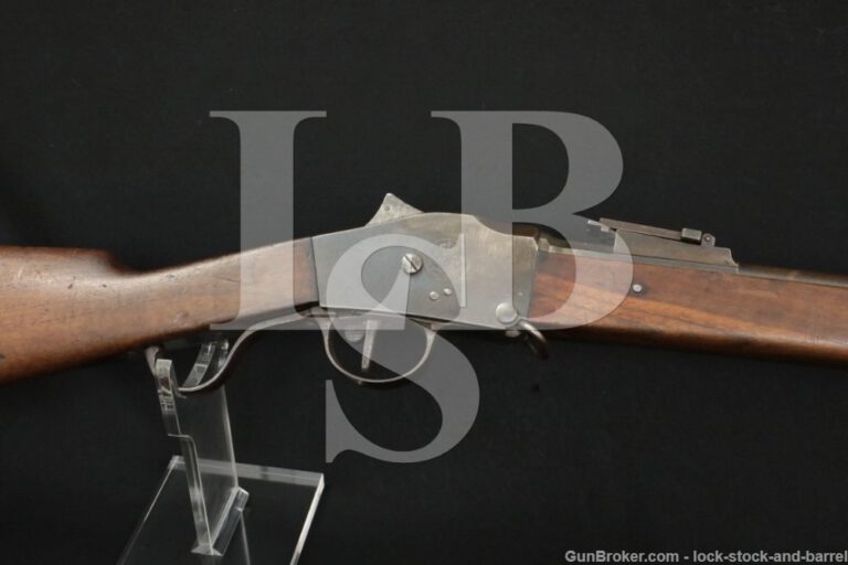 Steyr 1885 Guedes Rifle 8x60R Single Shot Falling Block 1886 Antique ...