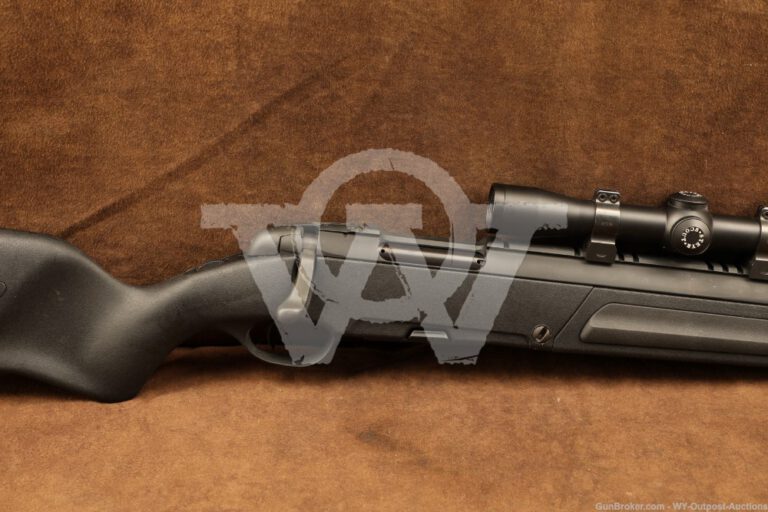 Steyr Mannlicher 376 Steyr Scout Bolt Action Hunting Rifle, Leupold ...