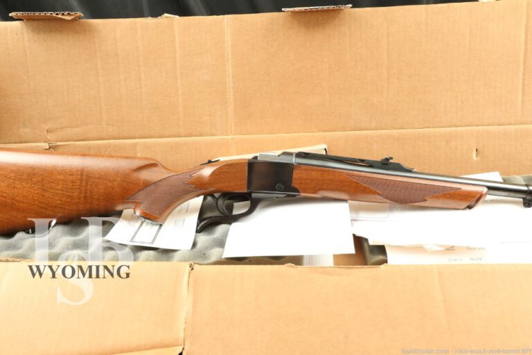 Sturm Ruger No. 1 Single Shot Rifle 475 Linebaugh Falling Block Rifle ...