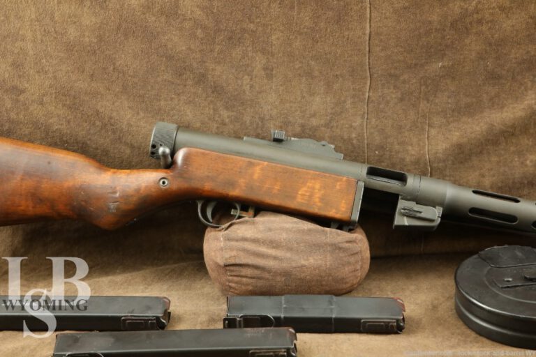 TNW Finnish Suomi KP/-31 9x19mm Semi-Auto Rifle w/ Drum and Box Mags ...