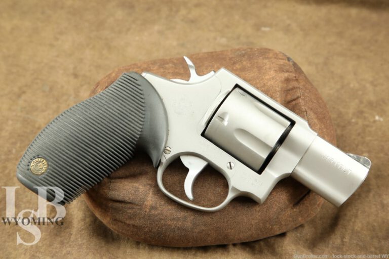 Taurus 450 45 Colt .45 LC 2” DA/SA Snub Nose Ported Revolver, Stainless ...