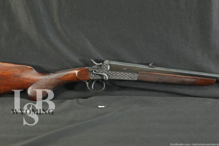 Thomas Horsley Side Lever Rook Rifle .300 28” Single Shot Rifle Antique ...