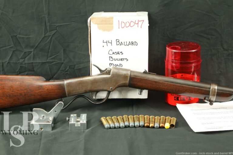 US Civil War Cavalry Ball & Williams Ballard Carbine 44 RF Antique Rare - LSB Auctions