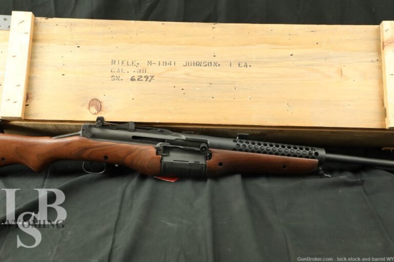 US WWII Johnson Automatics M-1941 .30-06 Dutch Semi-Auto Rifle C&R Rare ...
