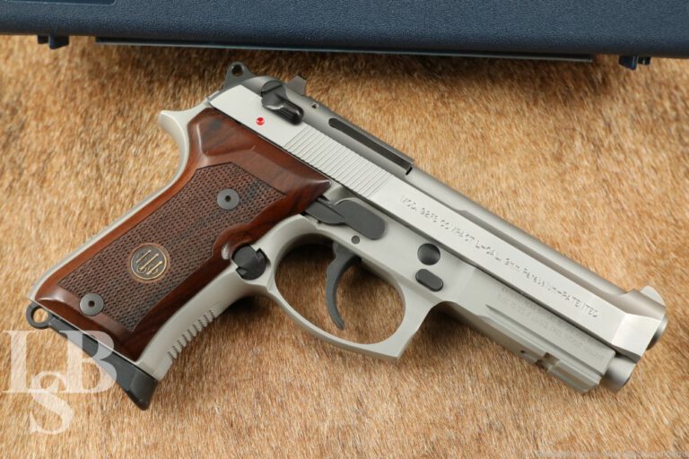 USA Beretta Model 92FS Compact L INOX 4.3” 9mm Stainless M9A1 W/ Rail ...