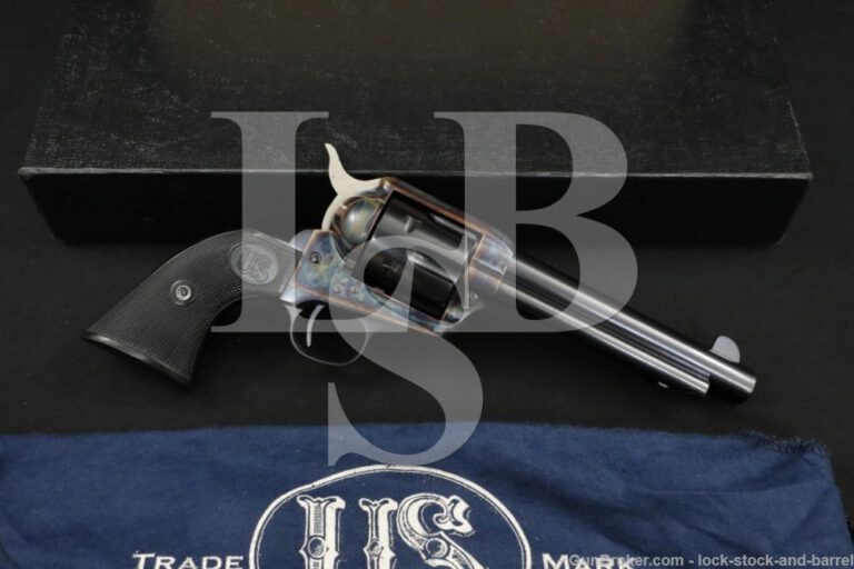 USFA U.S. Firearms USA Single Action Army SAA Blue .38 Special Revolver ...