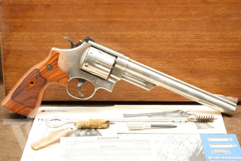 Vintage Smith & Wesson S&W Model 29-2 The .44 Magnum 8 3/8? Nickel ...