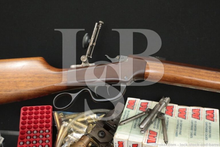 W.S. Van Horne Custom Ballard 40-50 SS 30″ Octagonal Single Shot Rifle ...