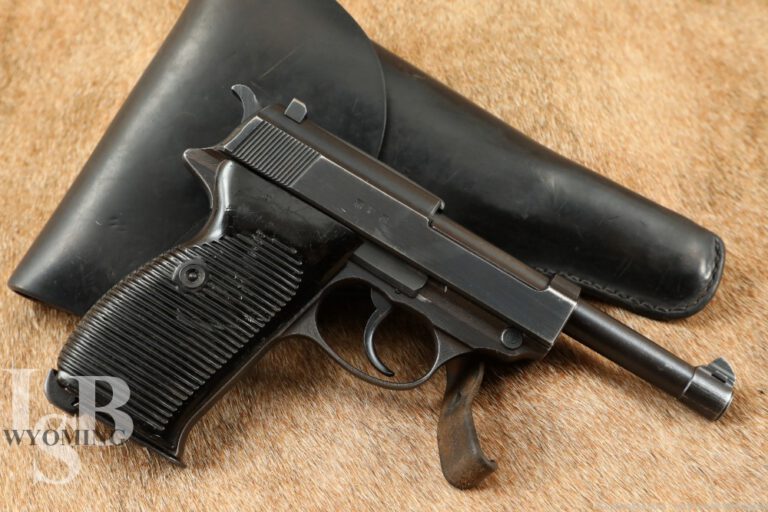 WW2 German Mauser BYF 43 P.38 P-38 9mm Semi-Auto Pistol MFD 1943 C&R - LSB Auctions