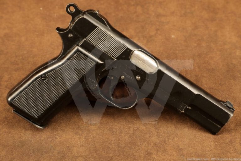WWII C&R Browning-FN Inglis Hi Power No 2 MKI Enfield FTR 63 9mm Pistol ...