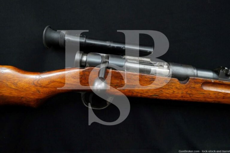 WWII Japanese Kokura Type 97 6.5×50 Arisaka Sniper Rifle & Scope, C&R ...