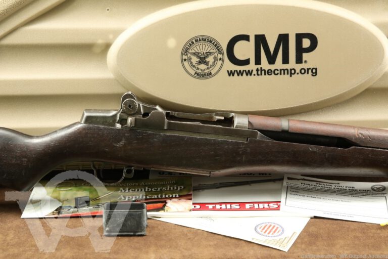 WWII Springfield CMP Field Grade M1 Garand .30-06 Semi-Auto U.S. Rifle ...