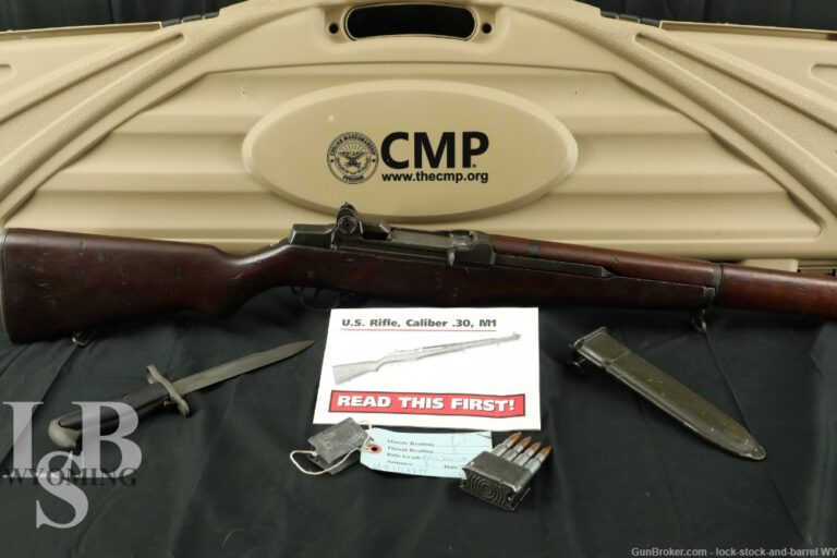 WWII Springfield M1 Garand CMP Service Grade .30-06 Rifle 1943 Rare ...