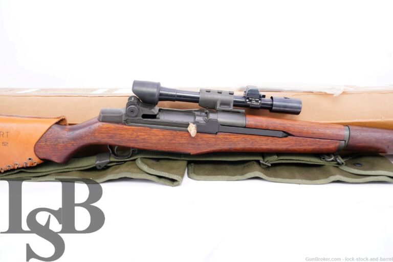 WWII Springfield M1D Garand Sniper CMP M84 Scope .30-06 Semi Auto Rifle ...