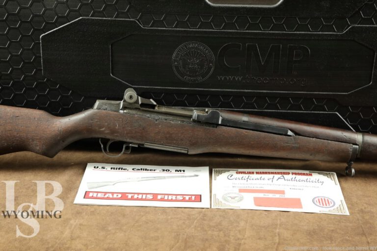 WWII U.S. Springfield CMP Rack Grade M1 Garand .30-06 Semi-Auto Rifle C ...