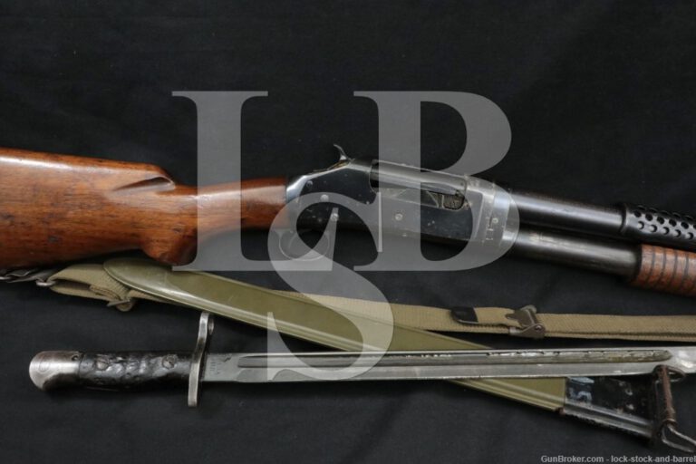 WWII U.S. Winchester 97 Trench Gun 1897 12 GA 20 1/4″ Pump Shotgun C&R ...