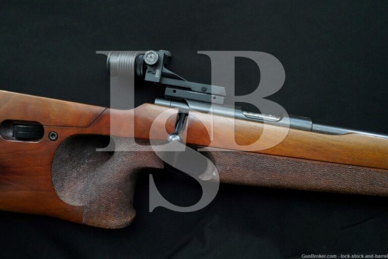 Walther Model GX-1 GX1 .22 LR 25.5″ Bolt Action Target Rifle MFD 1983 ...