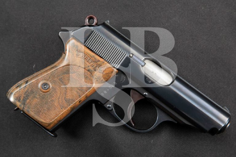 Walther RZM Marked NSDAP Model PPK, SHARP Blue 3 5/16” .32 Auto RARE SA ...