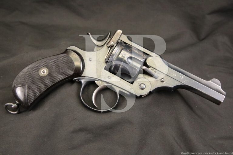 Webley Mark I .455 Caliber 4″ Single/Double-Action Service Revolver ...