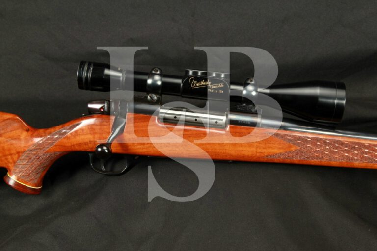 West German J.P Sauer Weatherby Mark V Deluxe Blue 24″ Magnum Bolt ...