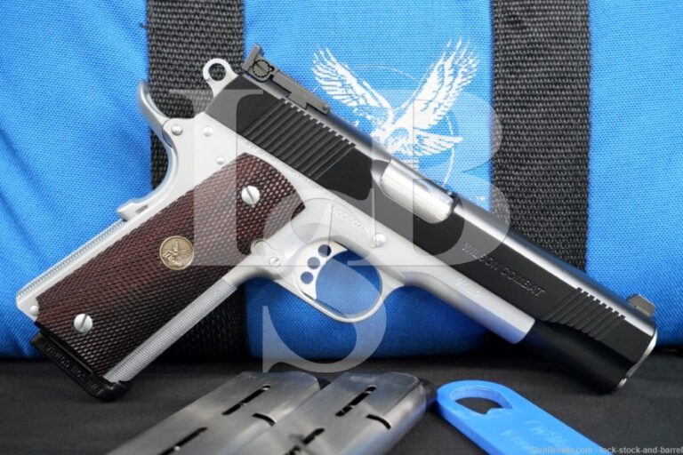 Wilson Combat Model 1996 A2 .45 ACP 5″ 1911 1911-A1 Semi-Automatic ...