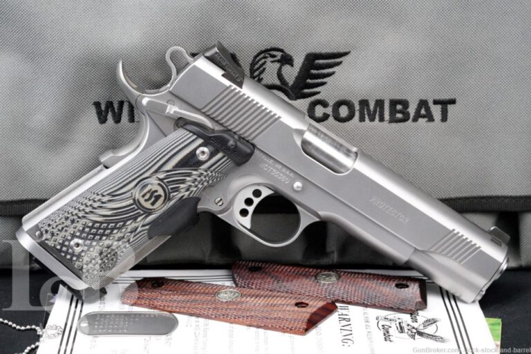 Wilson Combat Model Protector WPS-A-SS CA .45 ACP 5″ 1911 Semi-Auto ...