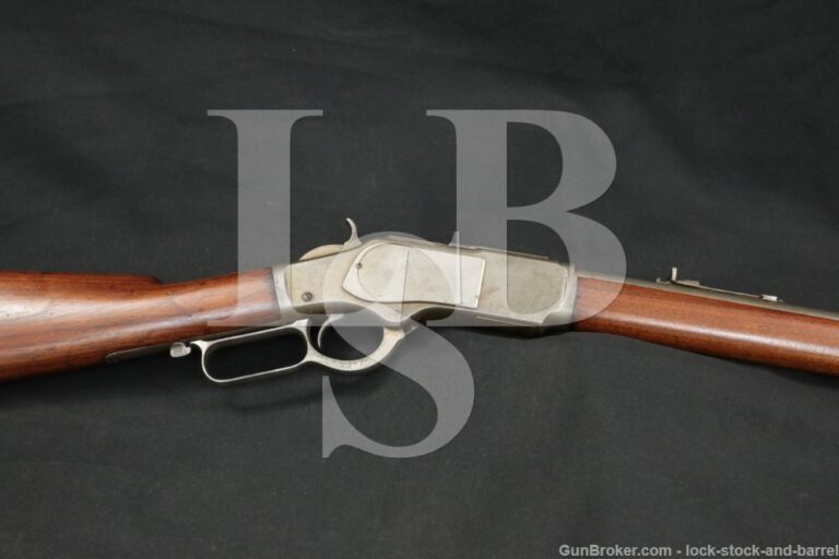 Winchester 1873 ’73 3rd Model .22 Short Lever Action Rifle, 1888 ...