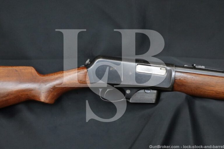 Winchester 1910 Self Loading SL .401 W.S.L. Semi-Automatic Rifle, 1936 ...
