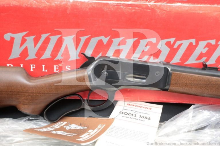 Winchester Model 1886 ’86 .45-70 Govt. 26″ Lever Action Rifle MFD 1997 ...