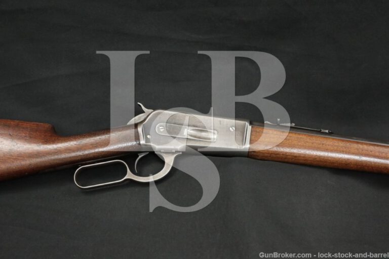 Winchester Model 1886 ’86 Extra Lightweight .33 WCF Lever Rifle, 1905 C ...