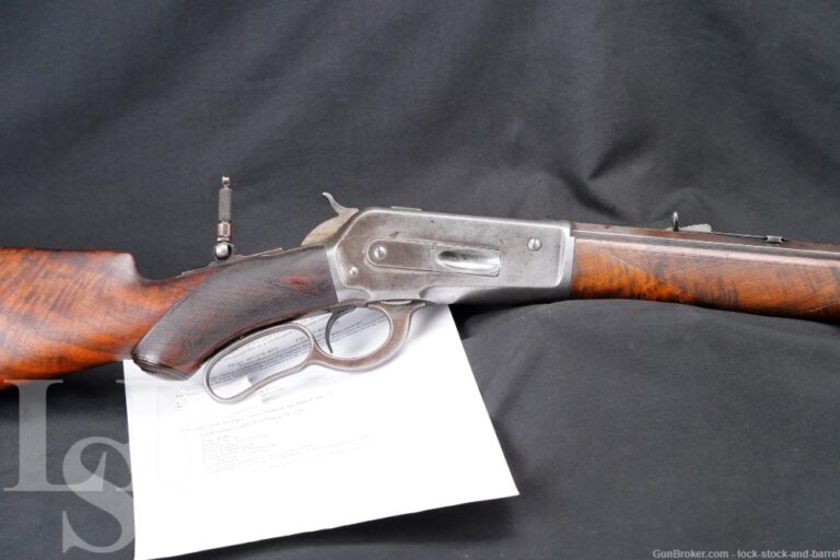 Winchester Model 1886 26″ 1/2 Octagon .45-70 Gov’t Lever Rifle 1896 ...