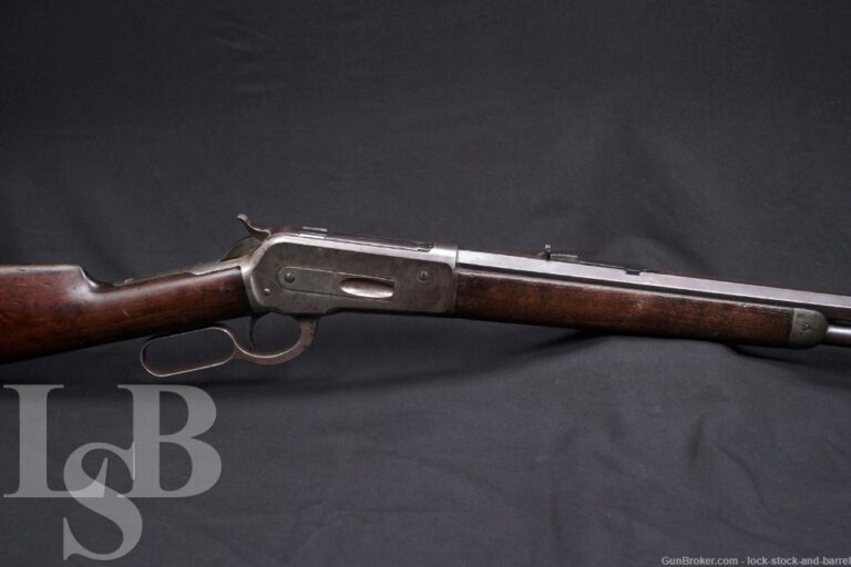 Winchester Model 1886 26″ Octagonal .38-56 WCF Lever Action Rifle, 1900 ...