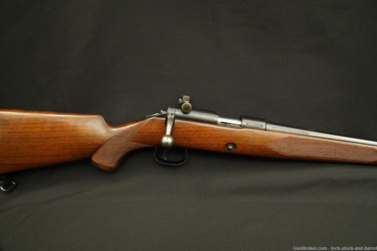 Winchester Model 52 Pre-A Sporting .22 LR Speed Lock Bolt Rifle 1934-35 ...